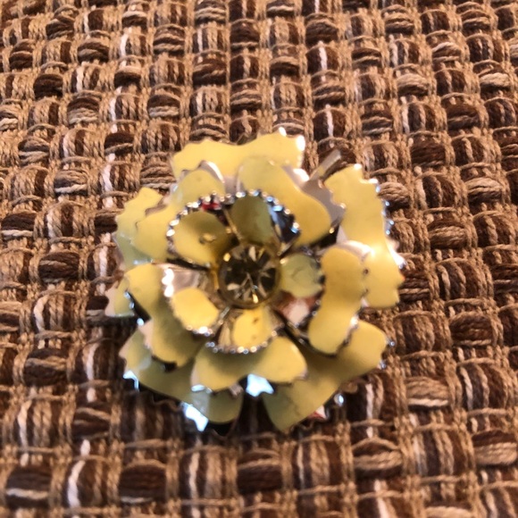 Jewelry | Yellow Carnation Broochlapel Pin | Poshmark